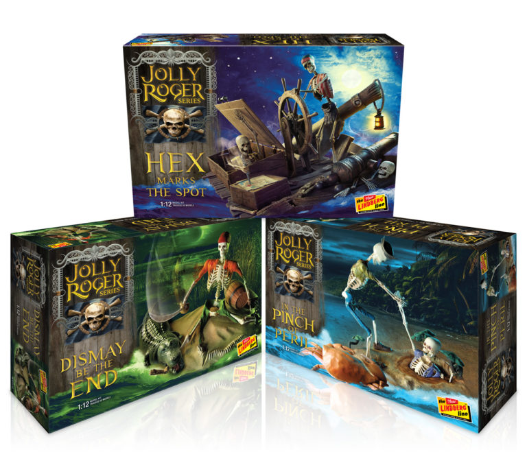 Lindberg Model kits: Jolly Roger Series: 2nd & 3rd Releases ...